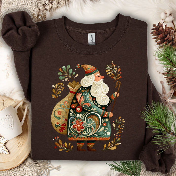 Old-World St. Nicholas Sweatshirt – Wild Petal Threads